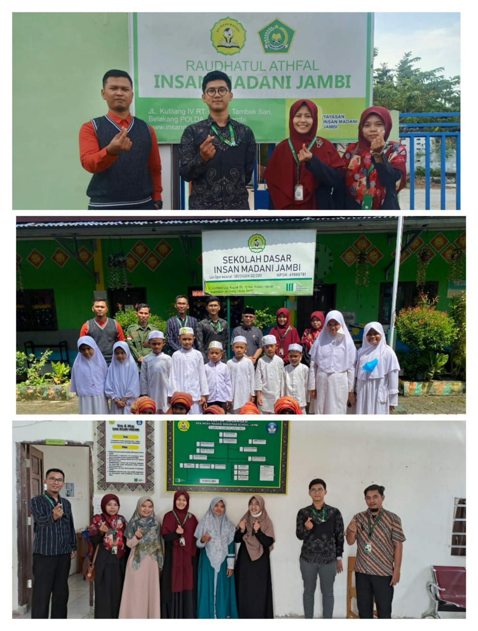 KUNJUNGAN BAZNAS RI DAN PROINSI JAMBI KE PROGRAM PENDIDIKAN INSAN MADANI - LAZ Insan Madani Jambi